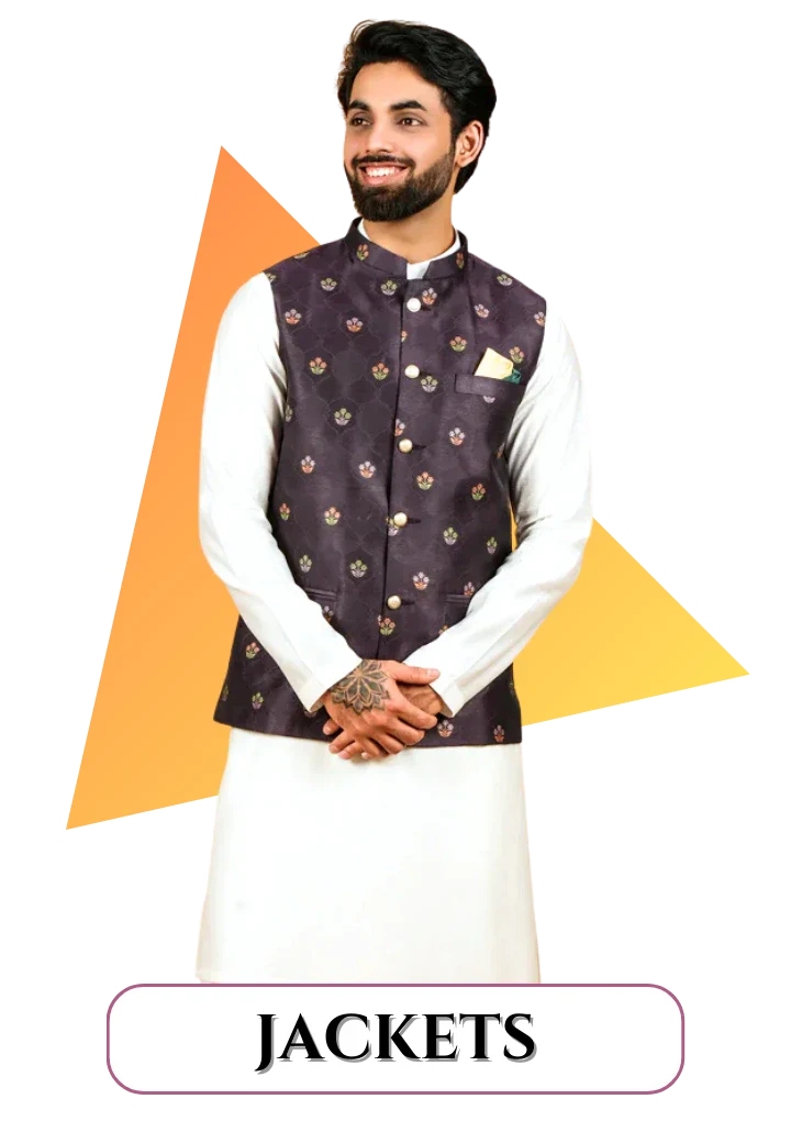 Best Men’s Ethnic Jacket by Shubh Ho – Festive & Wedding Wear – SHUBH HO